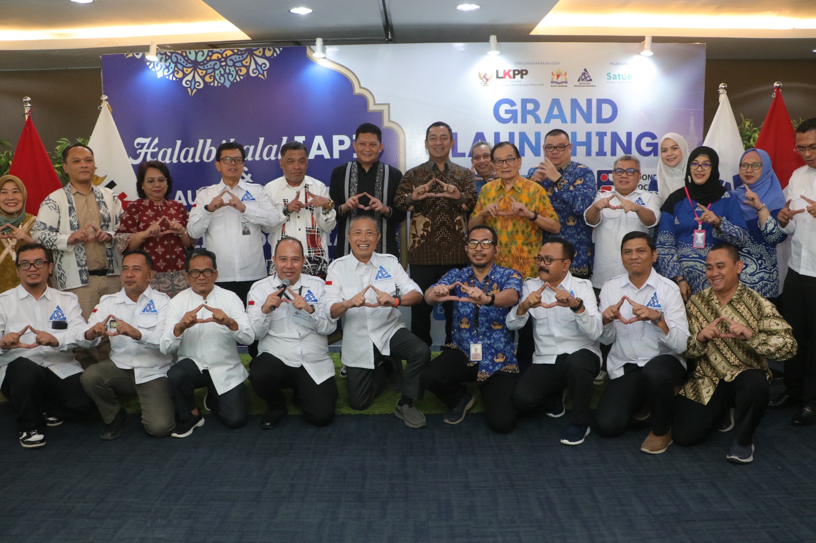 Acara Halal bi Halal IAPI dan Launching Lembaga Bantuan Hukum (LBH) Pengadaan Publik Indonesia ...